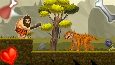 Caveman Chuck Adventure Level 1 Youtube