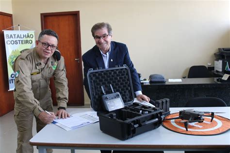 9º Batalhão De Polícia Militar Recebe Drone Da Iniciativa Privada
