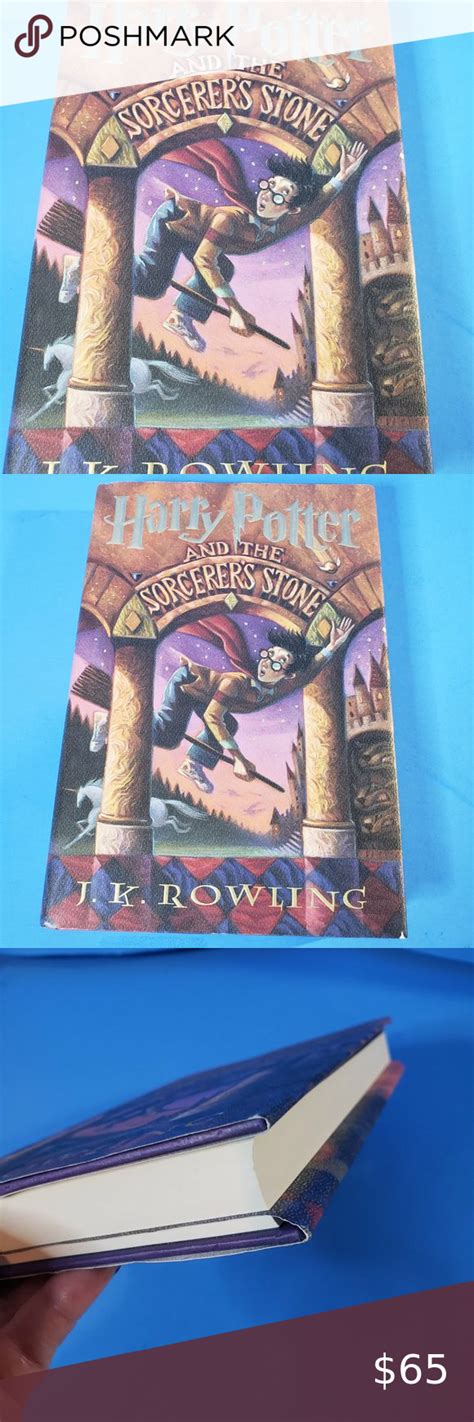 Harry Potter And The Sorcerers Stone Book Hbdj 1st First Edition Like