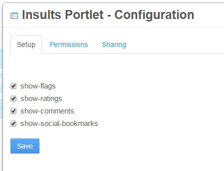 Controlling Access With Configurable Portlet Preferences Liferay Help
