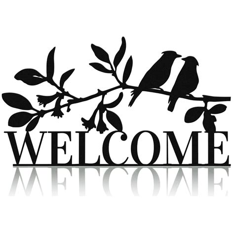 Welcome Clip Art Black And White