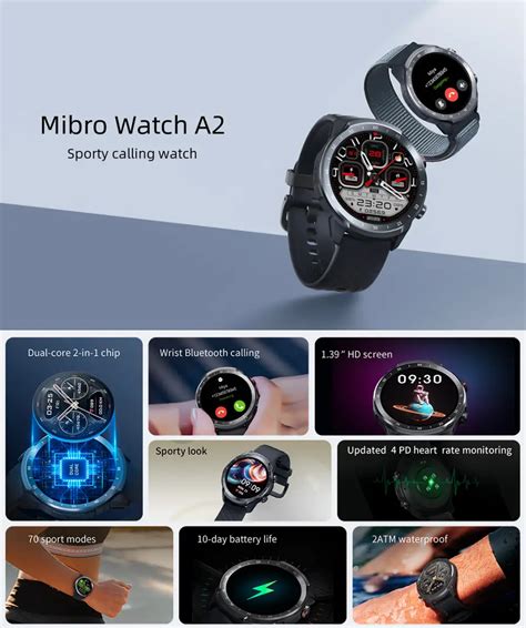Mibro Watch A2 Smartwatch In Nepal Sajiloshop