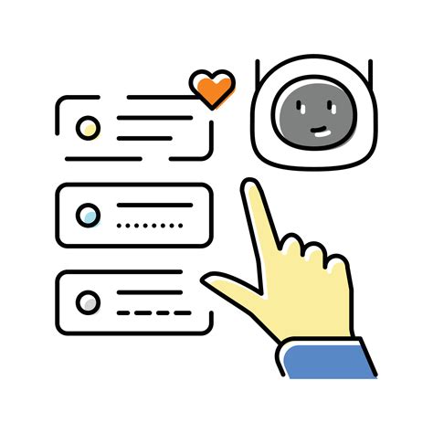 Assistant Chat Bot Color Icon Vector Illustration Vector Art At Vecteezy