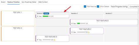 First Top Feature Hides Under The Iteration · Issue 97 · Microsoft Featuretimeline · Github