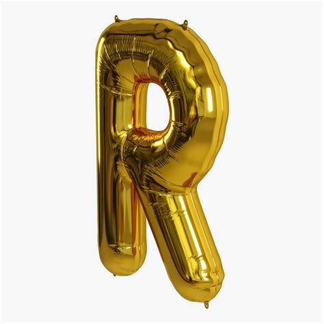 호일 풍선 금 R 3d 모델 16 Max Fbx Obj Ztl Free3d