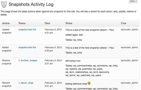 Wordpress Backup Plugin Snapshot From Wpmu Dev