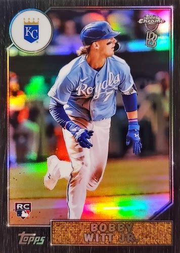 2022 Topps Chrome Ben Baller Checklist Set Info Boxes Date