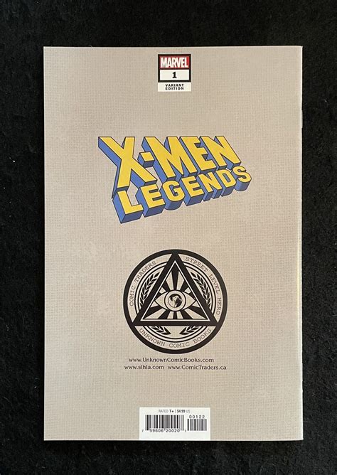 X Men Legends 1 Virgin David Yardin Unknown Exclusive Variant Comic