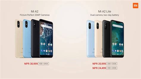 Xiaomi Mi A Lite Price In Nepal Specifications Images Features