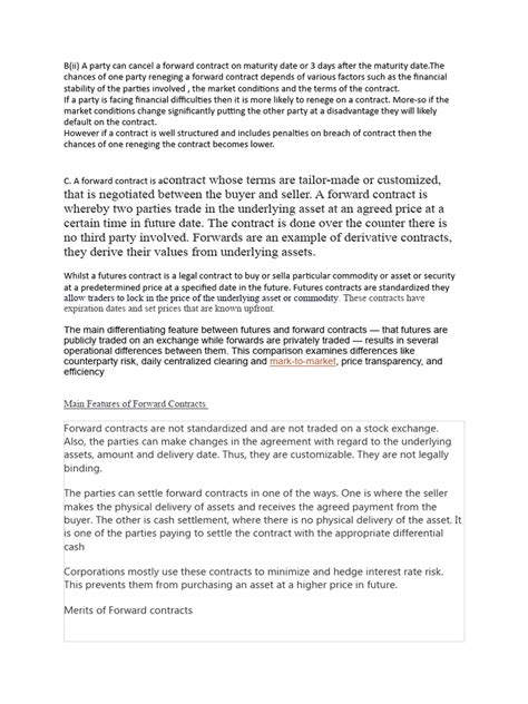 Assignment Mr Mutendi Pdf Option Finance Futures Contract