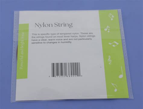 38 String Harp String Set Nylon Biocarbon And Metal Wires Mikel Harps