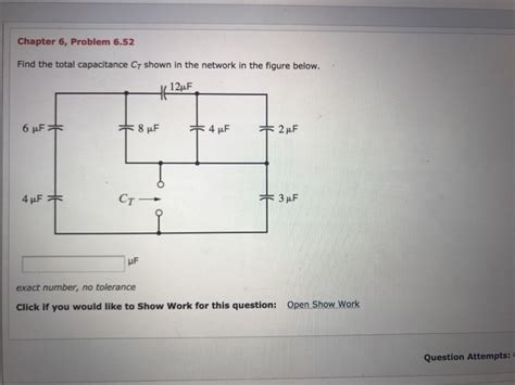 Solved Chapter 6 Problem 652 Find The Total Capacitance Ct