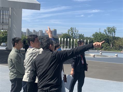 省科协二级巡视员戴力到温州市亚运龙舟基地和瓯海区奥体中心考察