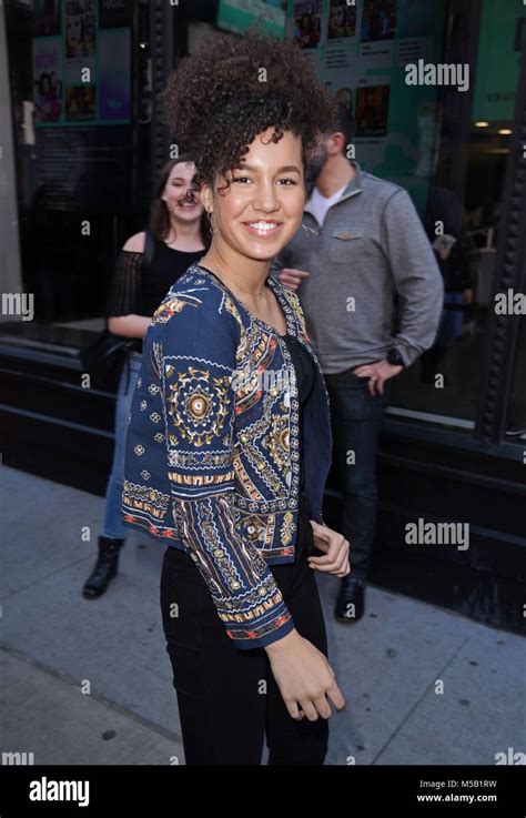 New York Ny Usa 21st Feb 2018 Sofia Wylie Seen At Build Series To