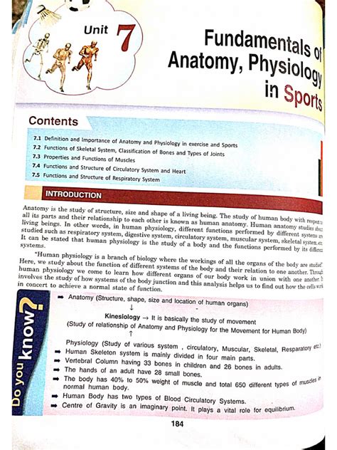 Unit 7 Anatomy Class 11 Pdf