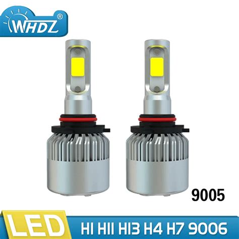DC V T W LM H H H H H H Car LED Headlights Bulb Fog