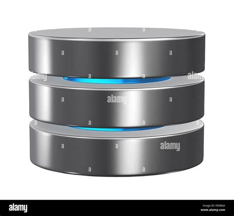 D Cloud Icon Database Storage Concept Cloud Computing Stock Photo Alamy