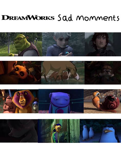 Dreamworks Sad Momments By Justsomepainter11 On Deviantart
