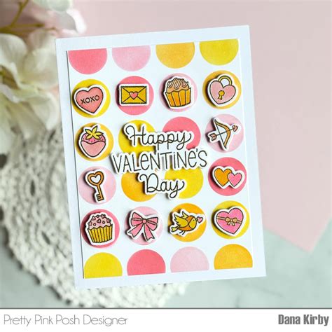 Circle Grid Stencil Pretty Pink Posh Llc