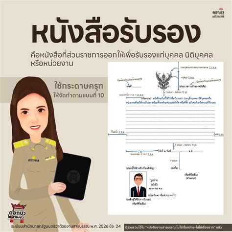 หนังสือรับรอง ดอกบัวใต้เสาชิงช้า Facebook