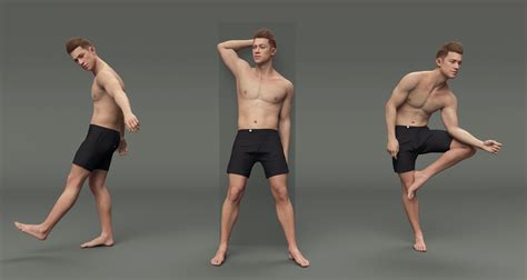 Iconic Poses For Genesis Masculine And Male Daz D
