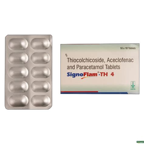 Buy Signoflam Th 8mg 10 Tablets Online At Best Prices Wellness Forever