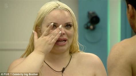 Celebrity Big Brother Marissa Jade And Jordan Davies Flirt Daily Mail