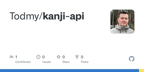 Github Todmy Kanji Api