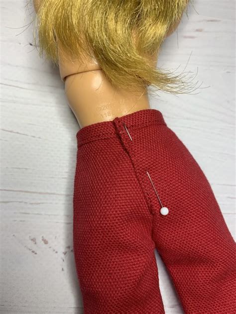 How To Make Doll Pants Free Pdf Pattern Sewing Barbie Clothes Diy Barbie Clothes Diy Ken