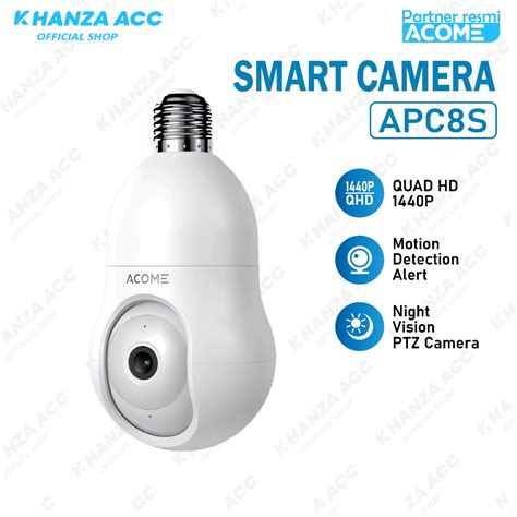 Jual Khanzaacc Acome Apc8s Smart Ip Wifi Camera Cctv 2 5k 1440p Kamera