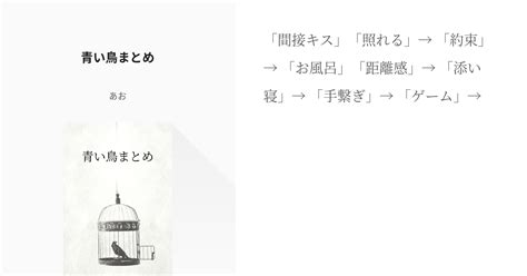 ツイ腐テ 青い鳥まとめ あおの小説 Pixiv