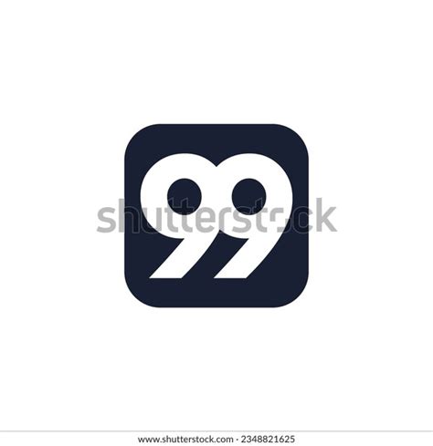 Number 99 Brand Logo Design Stock Vector Royalty Free 2348821625