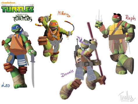 Tmnt 2012 Characters Locale N Characters Tmnt 2012 By 4xeyes1987 On