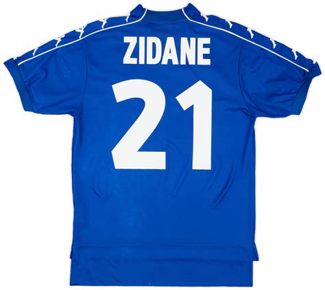 Zinedine Zidane Trikot Retro Und Vintage Ein Stück Fußballgeschichte