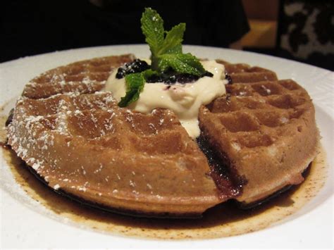 Blue Corn Waffles Bobby Flay