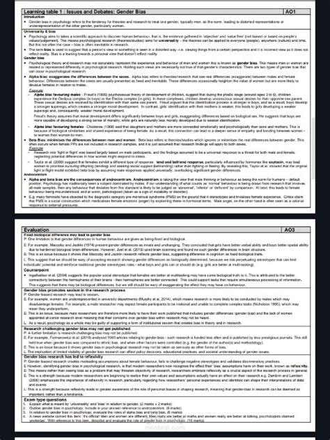 Gender Bias In Psychology مستقل