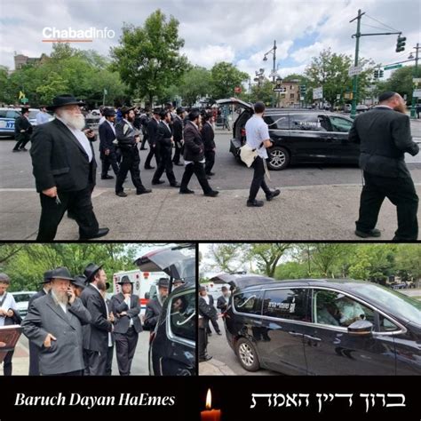 Levaya Held For R Chaim Shimon Marks