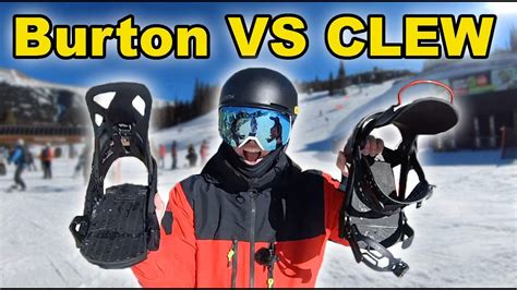 Burton Step On Bindings VS CLEW Snowboard Bindings YouTube