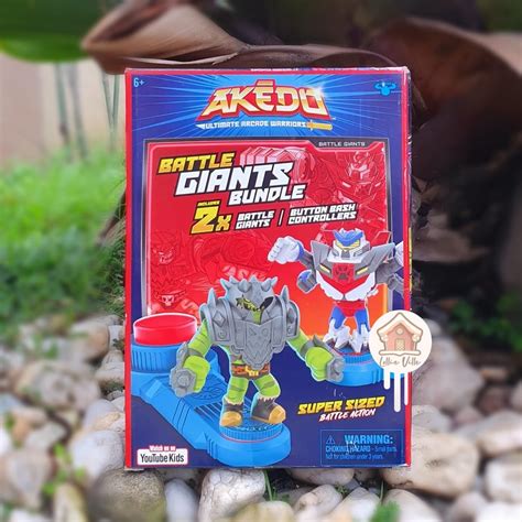 Jual Akedo Battle Giants Bundle Pack Scratch Atron Vs Tonk Shopee