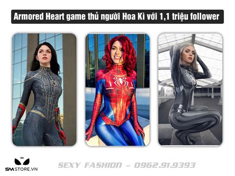 Gái Xinh Mặc đồ Người Nhện Top 10 Cosplay Spider Girl Sexy