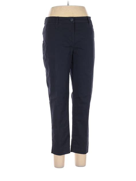 Talbots Outlet Solid Navy Blue Dress Pants Size 10 60 Off ThredUP