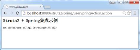 struts2 spring集成实例 struts2教程 · tutorialspoint java