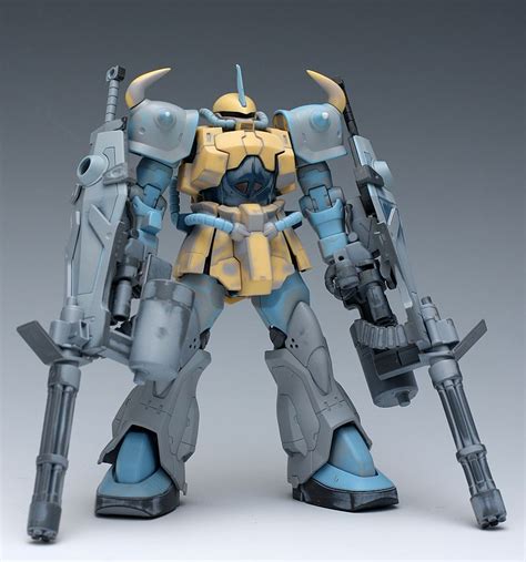 GUNDAM GUY HGUC 1 144 MS 07B 3 Gouf Custom Custom Build Custom
