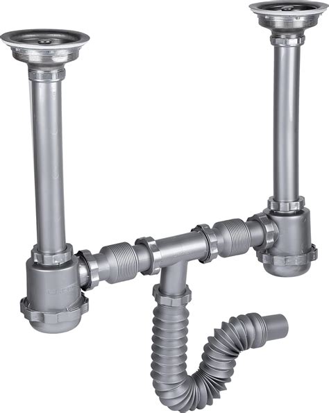 Urrea 3735G Céspol Flexible Doble con Bote Grande y Contracanasta