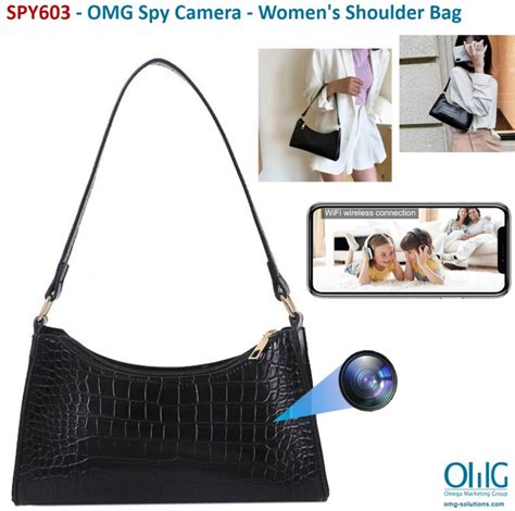 Spy603 Omg Spy Hidden Camera Womens Shoulder Bag Omg Solutions