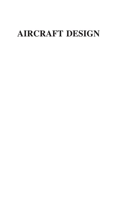 SOLUTION Aircraft Design A Systems Engineering Approach Studypool