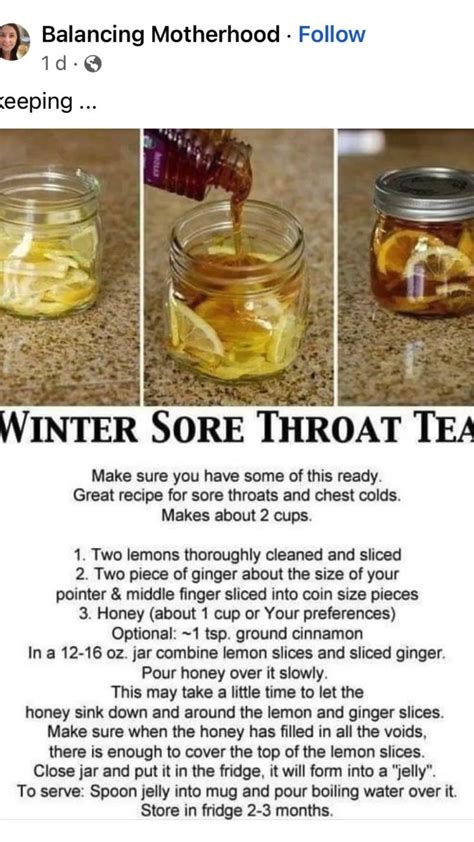 Natural Sore Throat Remedy Sore Throat Tea Tea Remedies Natural