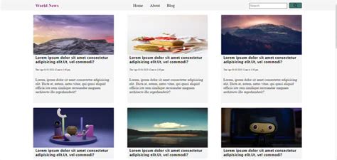 How I Built A News Blog Using Html And Css Md Kaiful Haque Posted On