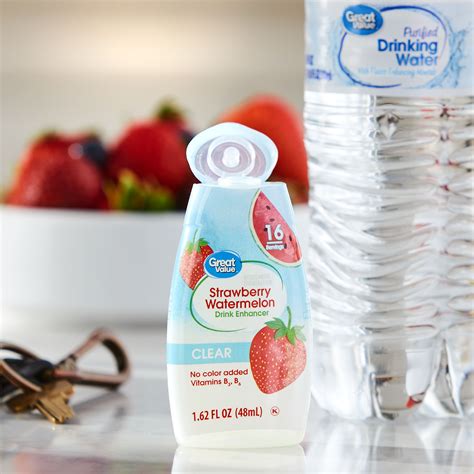 Great Value Simply Clear Liquid Drink Enhancer Strawberry Watermelon