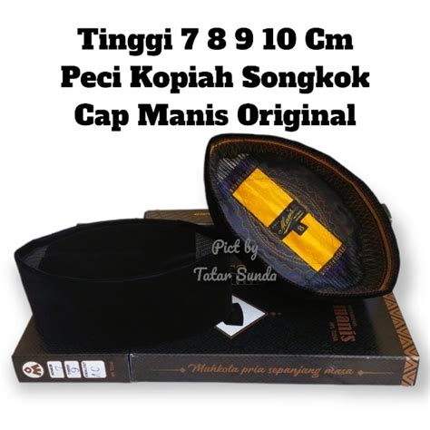 Jual Peci Hitam Cap Manis Ori Tinggi 7 8 9 10 Hm Toha Set Perlengkapan